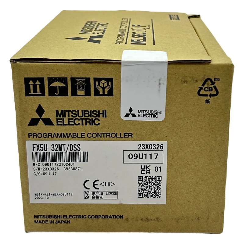 Mitsubishi FX5U Series PLC CPU FX5U-32MT/DSS